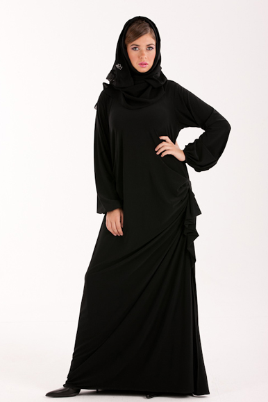 Awesome Fashion 2012: Awesome Cute Saudi Abaya Designs for Muslim Girls ...