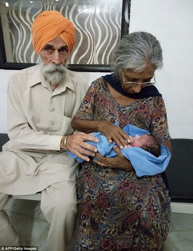 72 year old Indian woman gives birth to her first child after 46 years ...