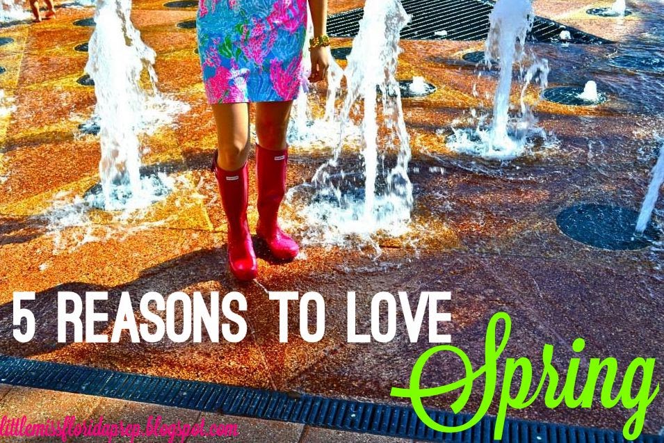 Little Miss Florida Prep: Five On Friday: Spring For Spring