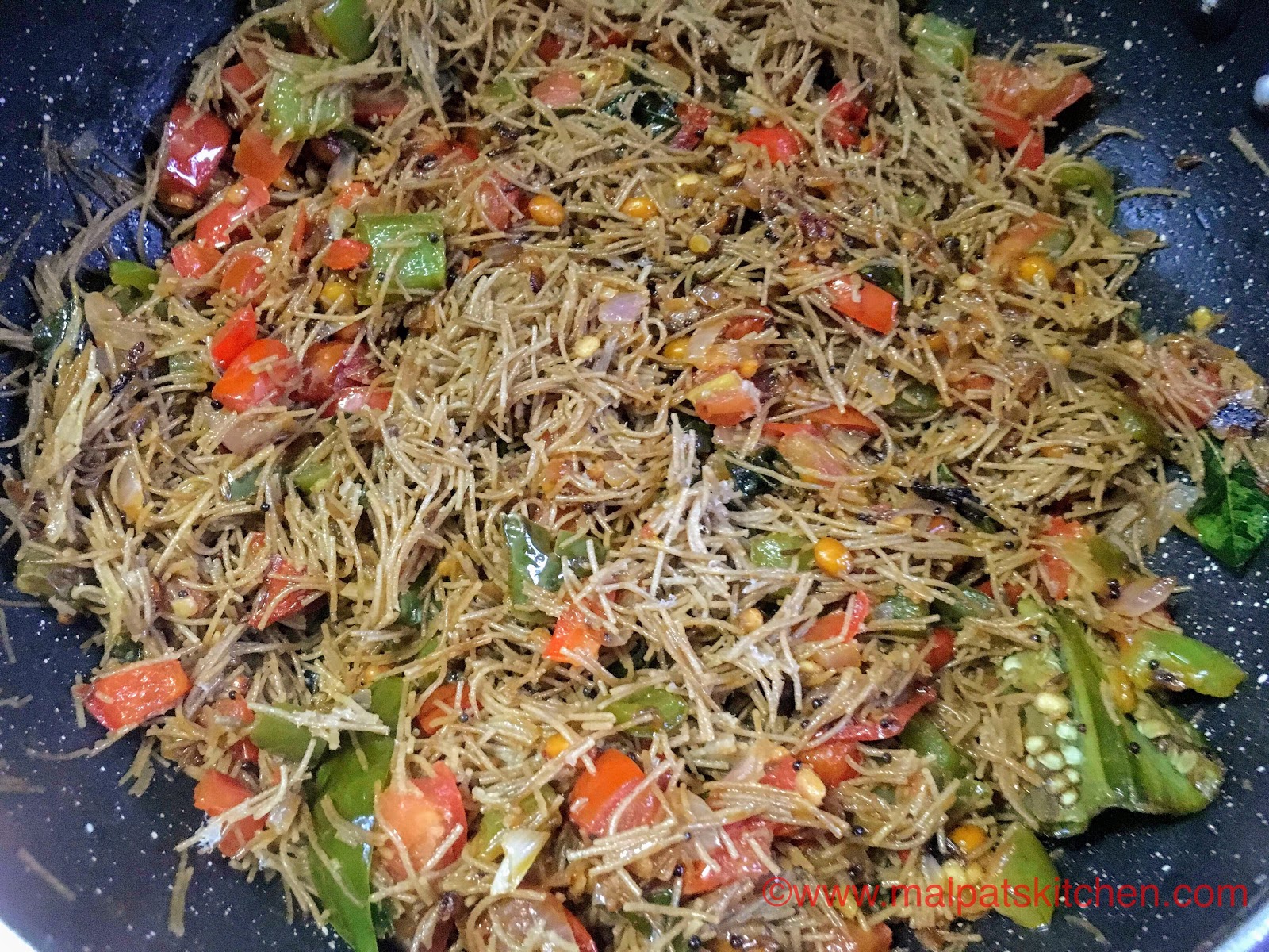 KAMBU/BAJRA VEG SEMIYA, how to make pearl millet and vegetable semiya ...