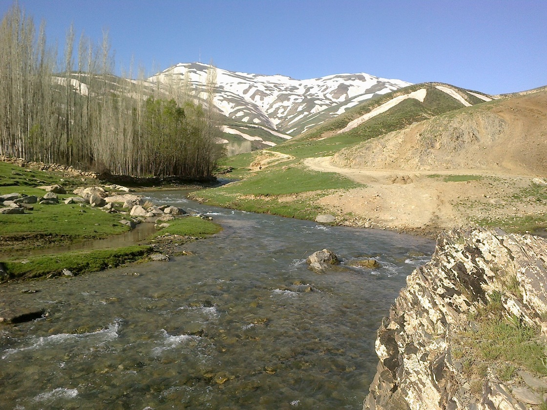 NATURE KURDISTAN: Mountain snow melt /mountain xan and wezane.../Near Baneh