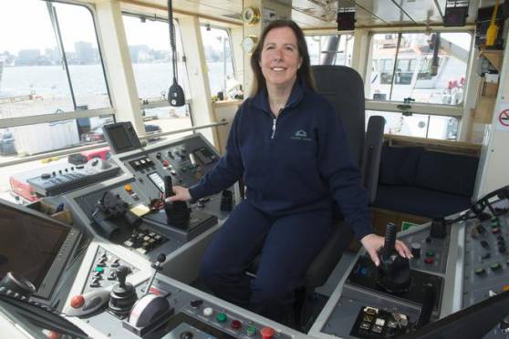 Gender and the sea: World's first all-women tugboat crew - one week old
