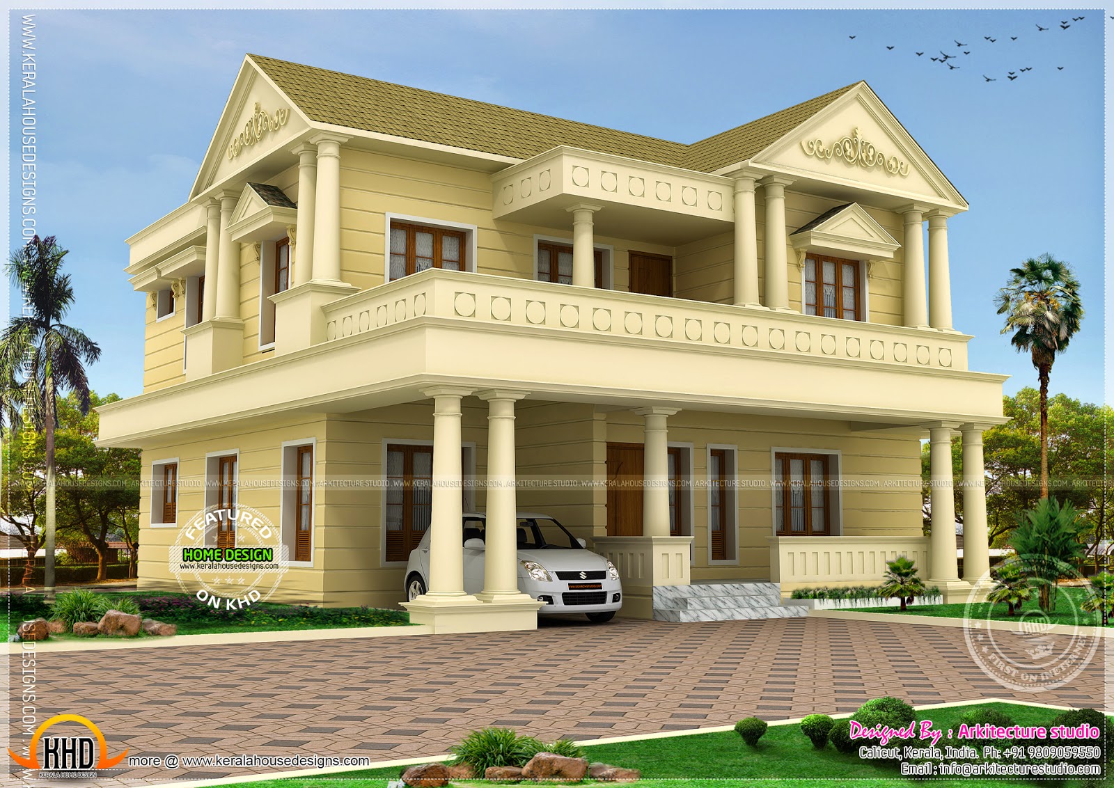 333 sq-yd double storied house - Kerala Home Design and Floor Plans ...