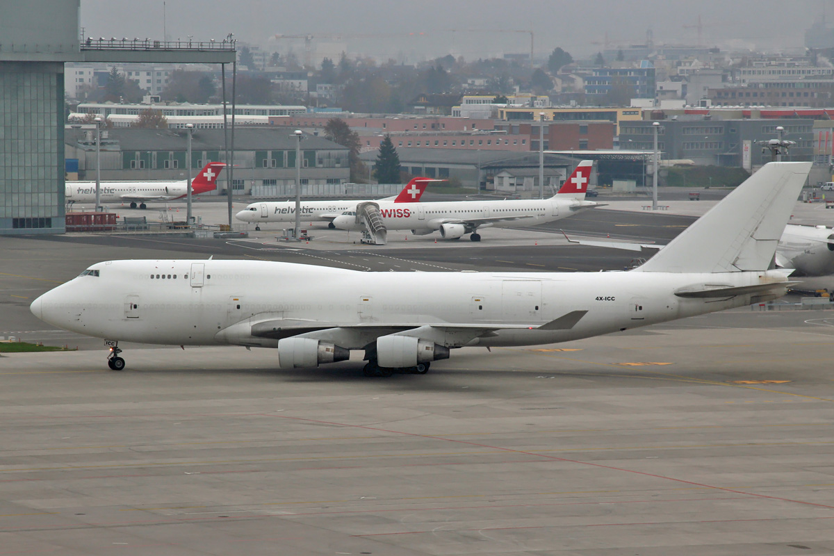 Eastwings: B-747-412BCF * CAL Cargo Air Lines * all white * 4X-ICC