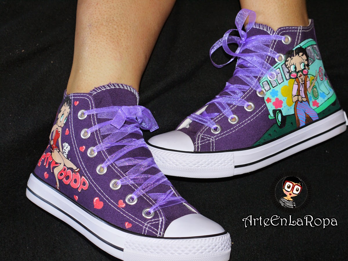 ArteEnLaRopa ....Victorias Custom Y Mucho Mas........: Zapatillas tipo ...