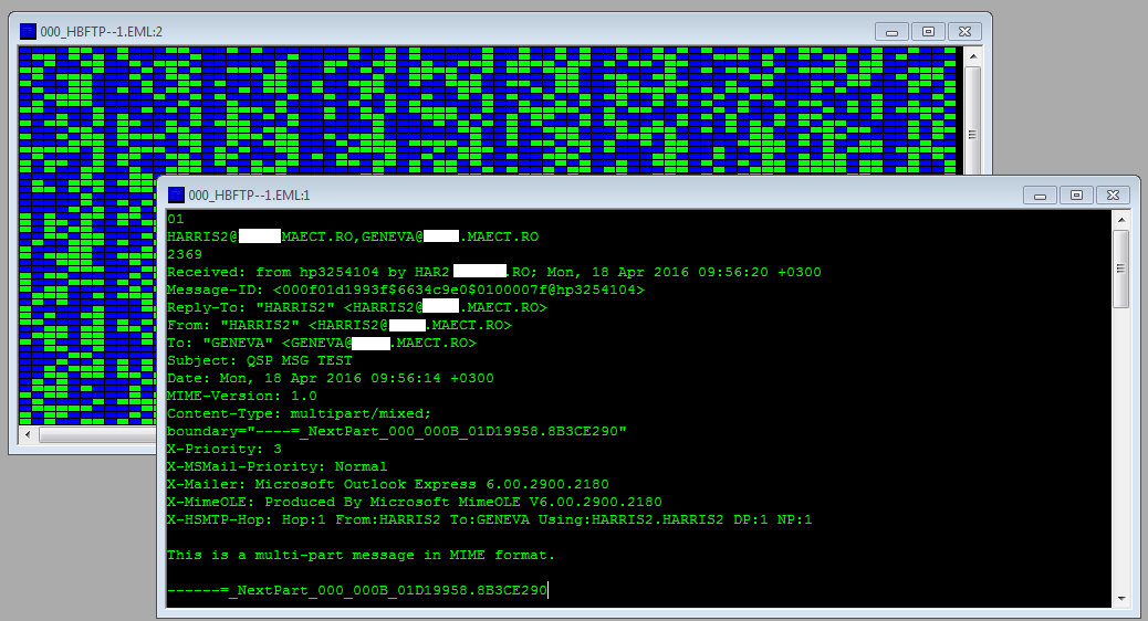 email over HF using STANAG-5066 DTS: a more interesting example ...