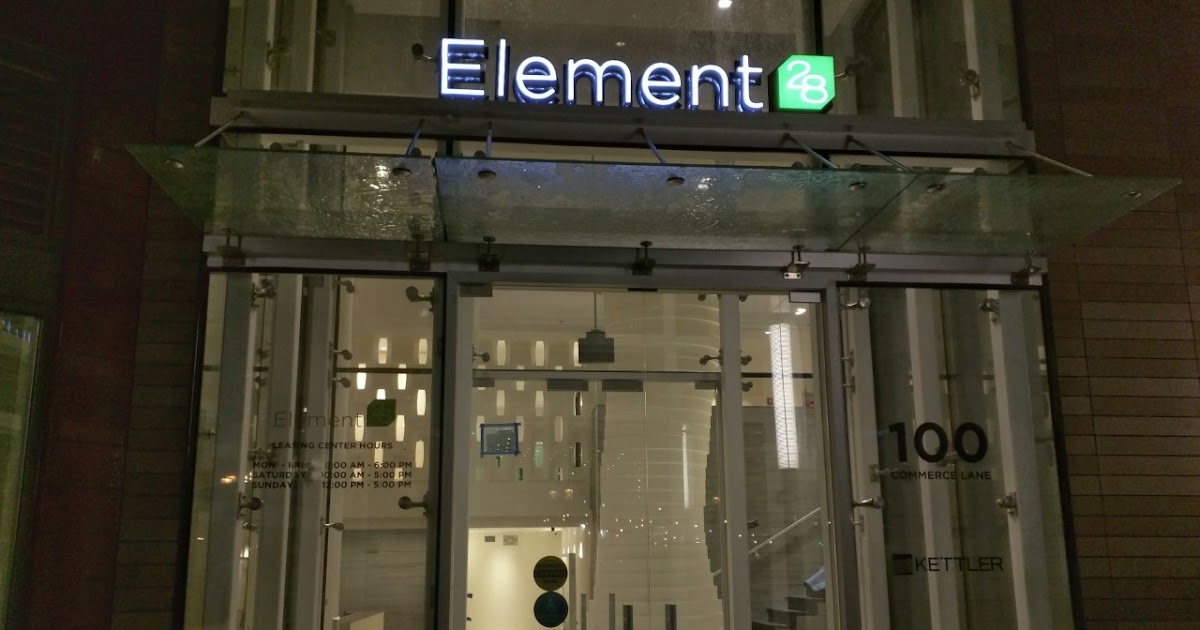 Robert Dyer @ Bethesda Row: Lighted signs installed at Element 28 ...