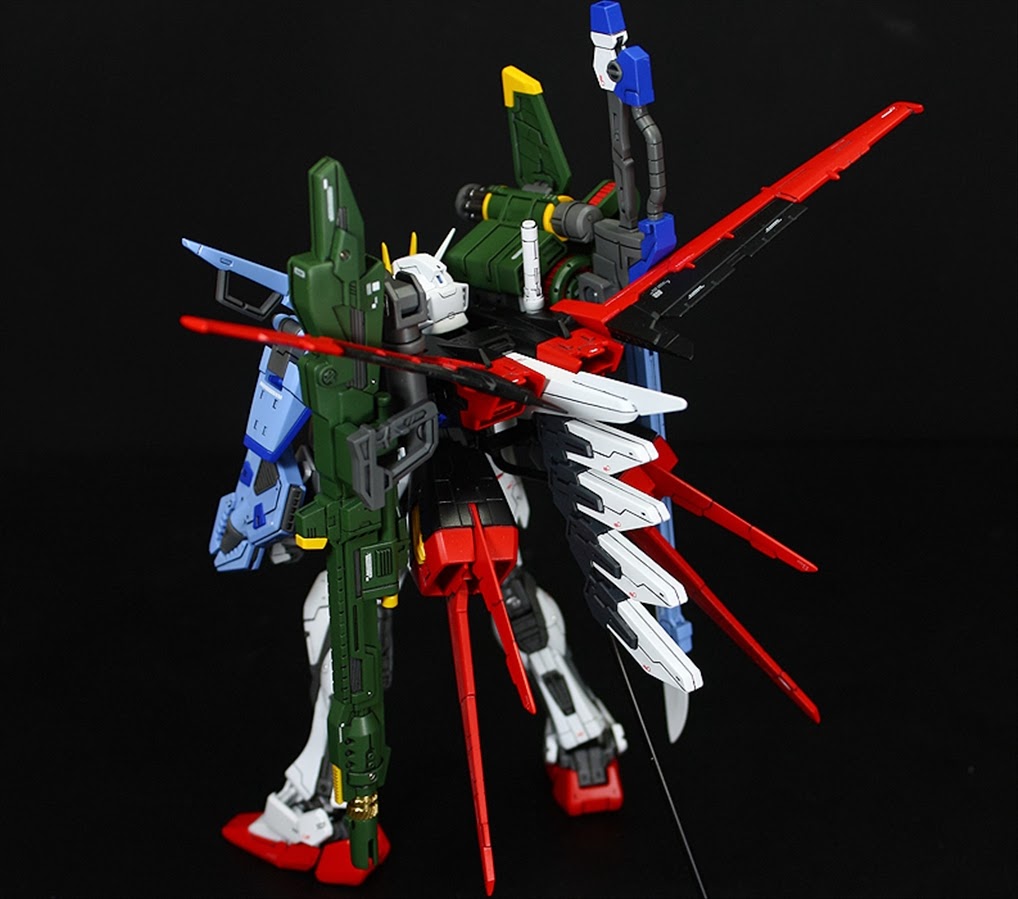 Custom Build: RG 1/144 Perfect Strike Gundam
