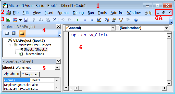 Komunitas Belajar Excel: BelajarVBA 001 - VBE (Visual Basic Editor)