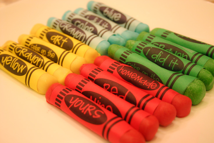 Handprints on the Walls: Eat Your Crayons