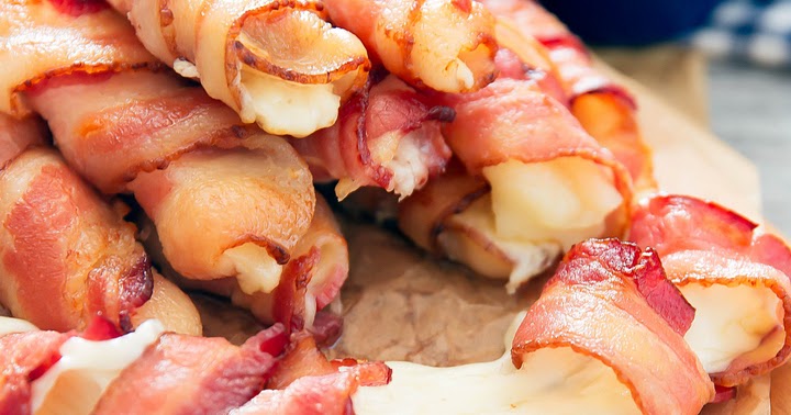 BACON WRAPPED CHEESE STICKS - FoodBlog mr.X