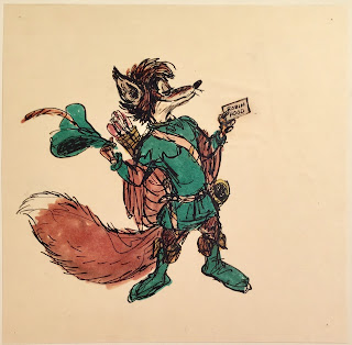 Animation Collection: Original Production Animation Concept Painting of ...