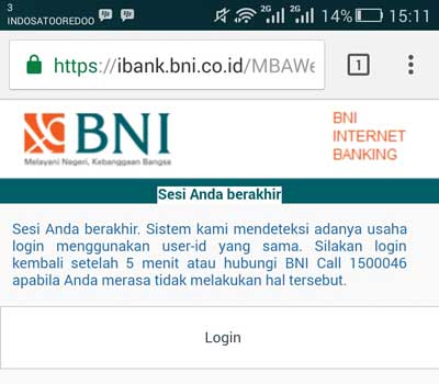 Solusi Mengatasi Masalah Login BNI Internet Banking - eMingko Blog