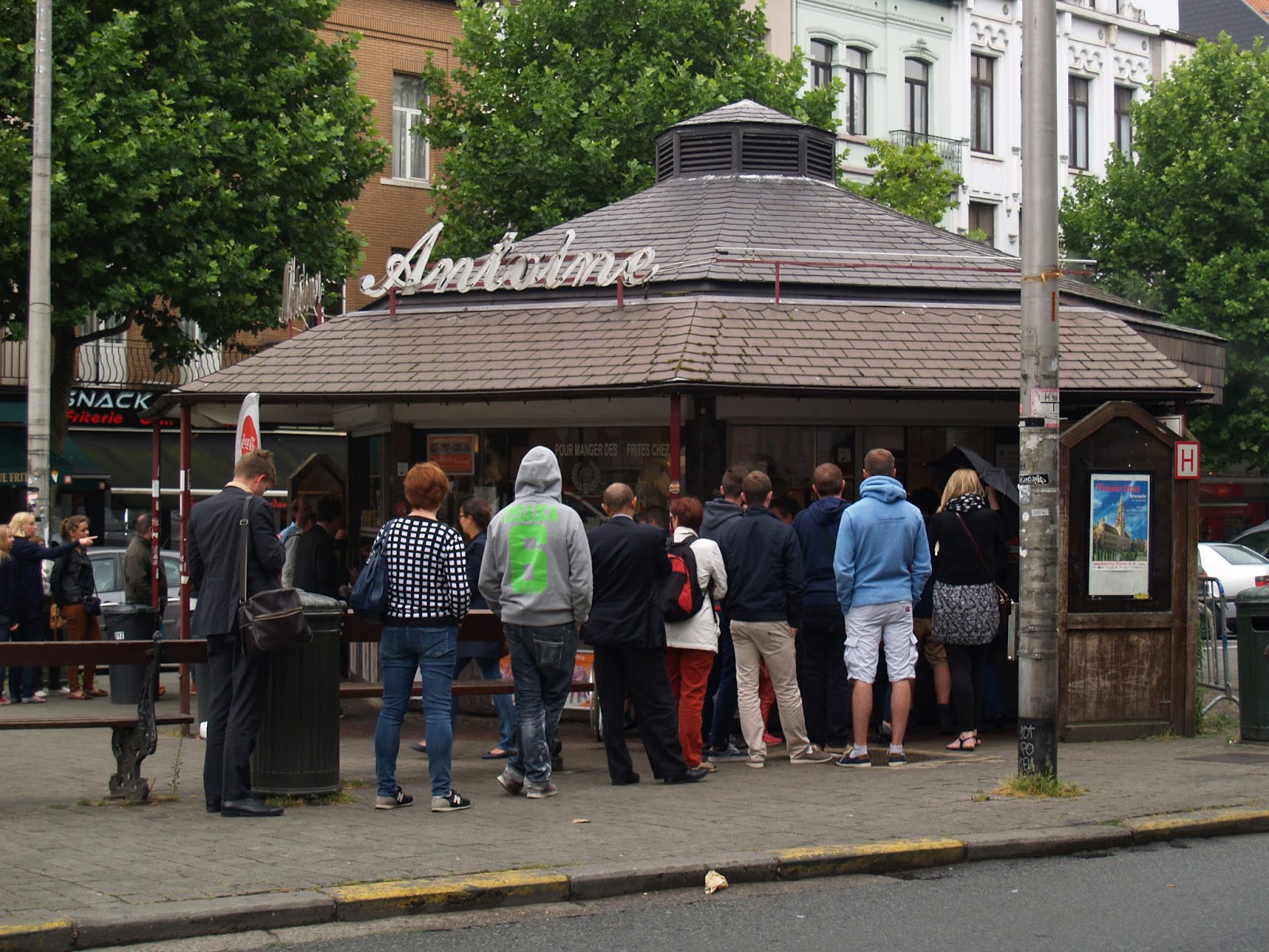 Toutes les Bonnes Choses ont une Faim: La Maison Antoine à Bruxelles