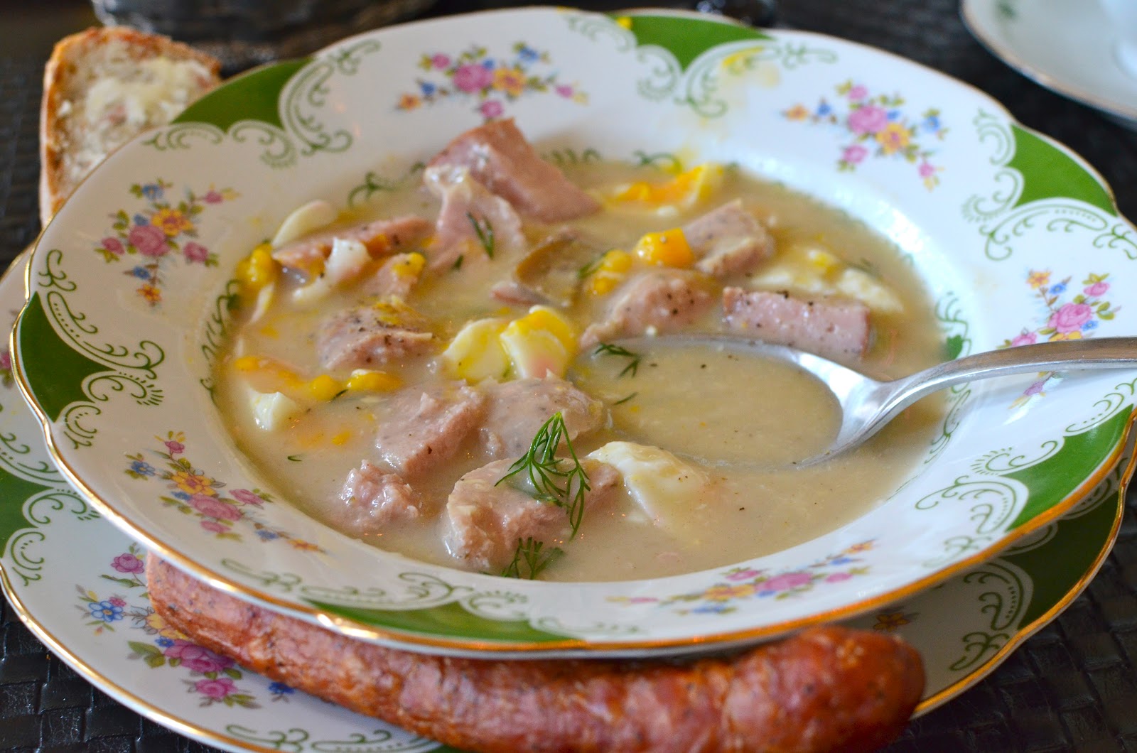 Fancy Napkin: .That Weird Polish Soup.