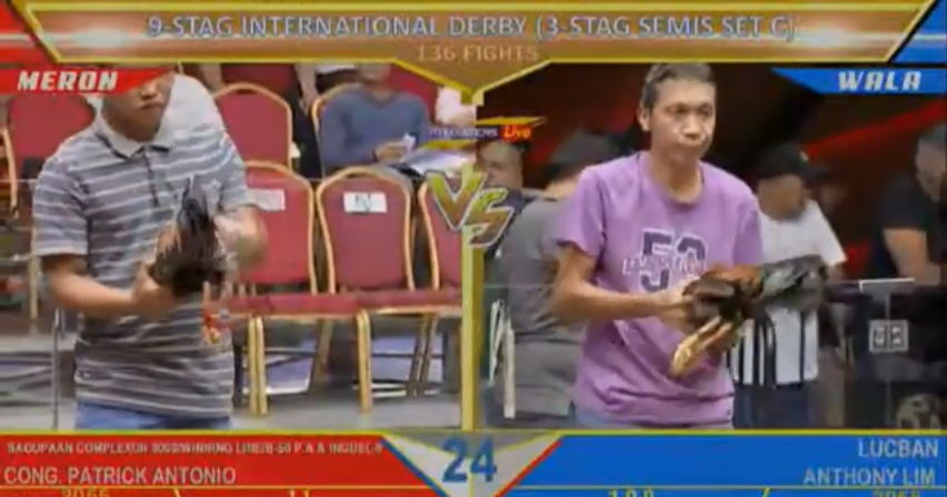 Cong. Patrick Antonio 'Vs' Anthony Lim (9-Stag International Derby ...