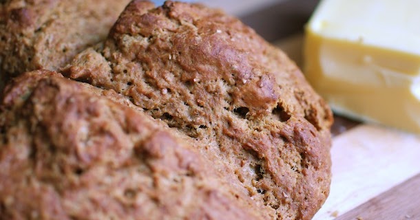 Brown Bran Irish Soda Bread - Always Order Dessert