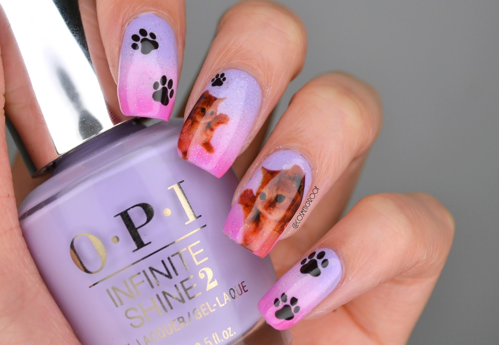 NAILS | Gradients, Glitter and Cats #ManiMonday | Cosmetic Proof ...