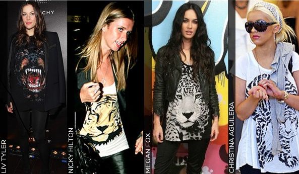 Estilo Prima: T-shirt com estampas de bicho