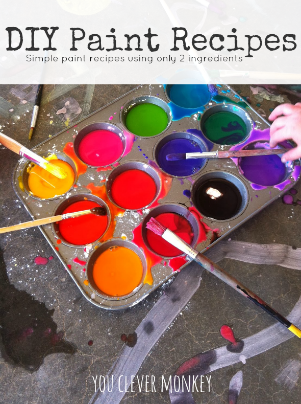 COLOUR PLAY - DIY CHALK PAINT | you clever monkey