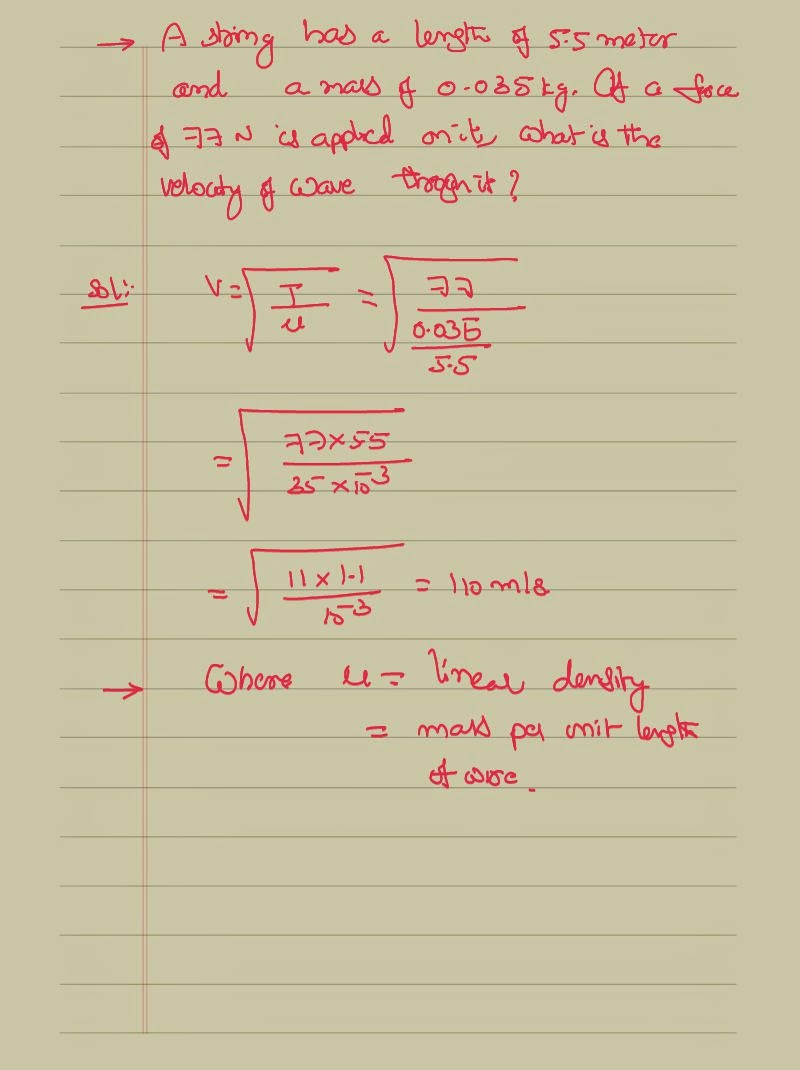 Frequency of Stationary wave in a streched String | IIT JEE and NEET ...