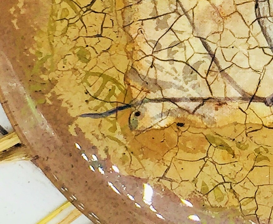 Reverse Decoupage on Glass with Crackle effect !!! - Artery Crate