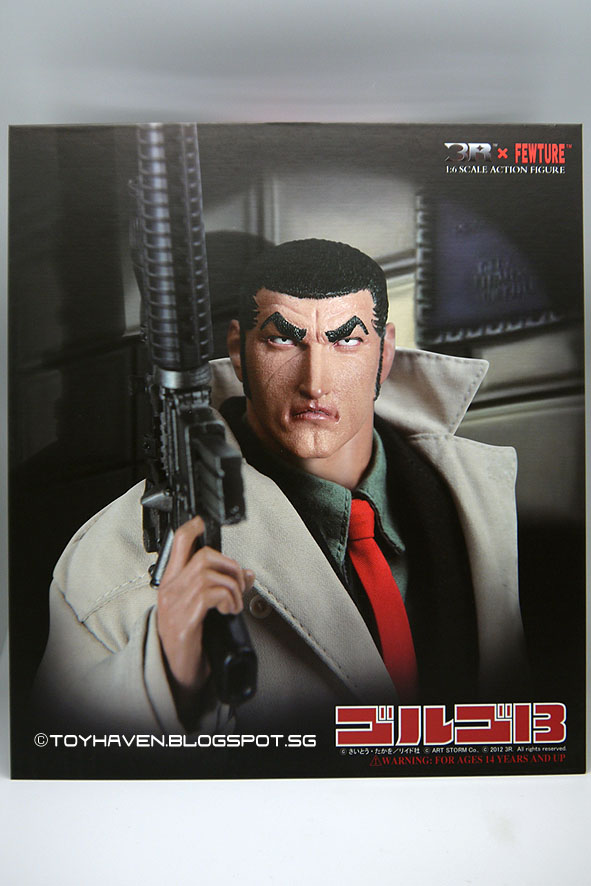 toyhaven: Review 1 - 3R x Fewture 1:6 scale Golgo 13 Duke Togo 12 ...