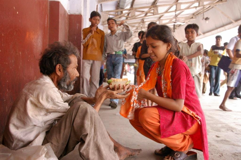 Belles images d'altruisme