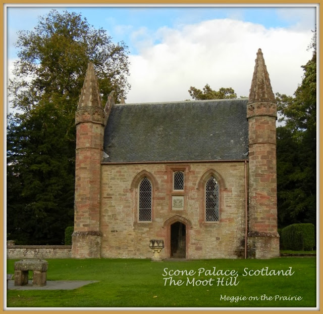 Meggie On The Prairie: The Moot Hill.... Scone Palace, Scotland