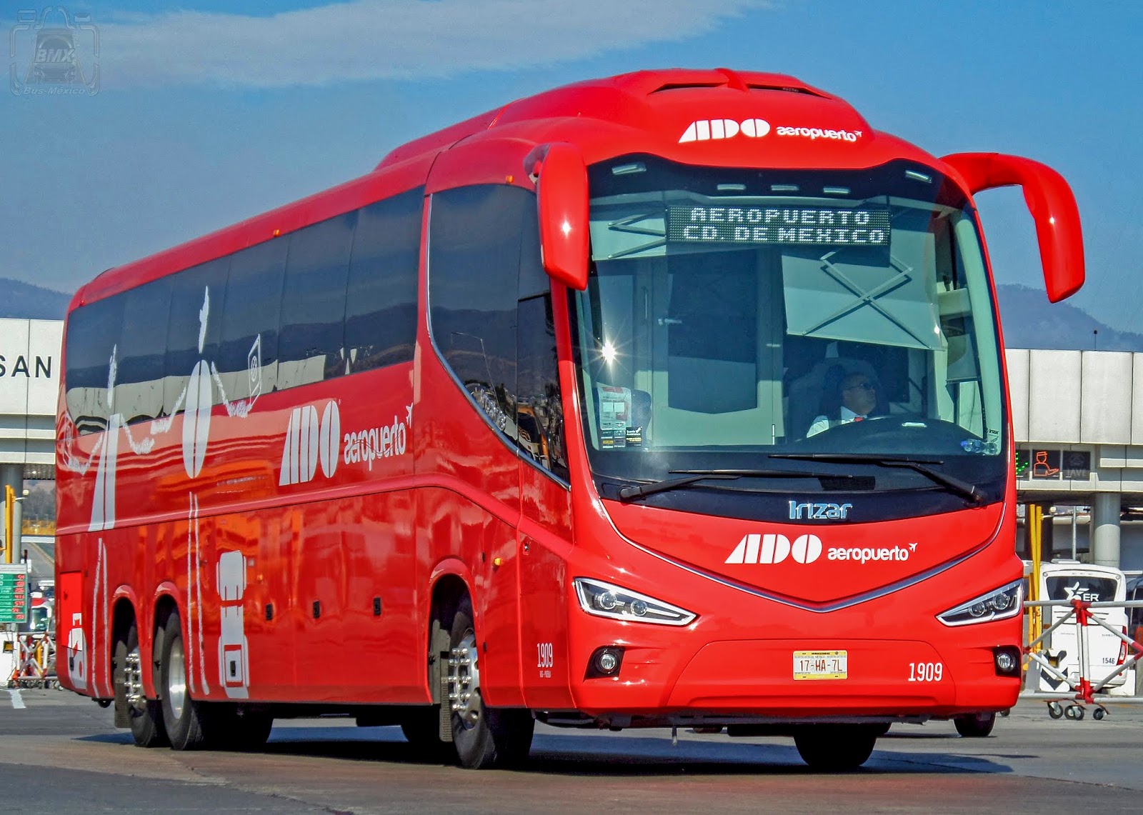 Autobuses del Oriente: ADO Aeropuerto - Bus-México