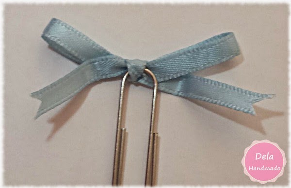 Dela Handmade: Clips decorados con lazos