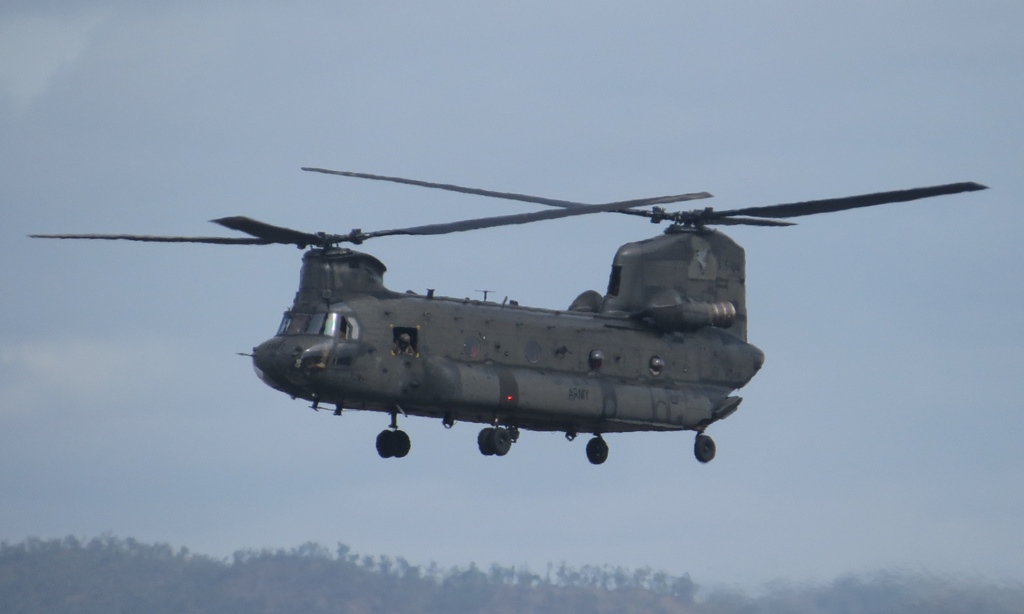Central Queensland Plane Spotting: Australian Army Boeing CH-47D ...