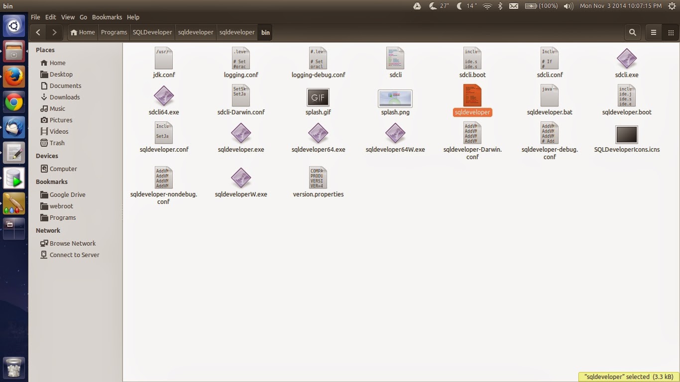 It Transformando Dados Em Informação Problema Ao Abrir O Oracle Sqldeveloper No Ubuntu