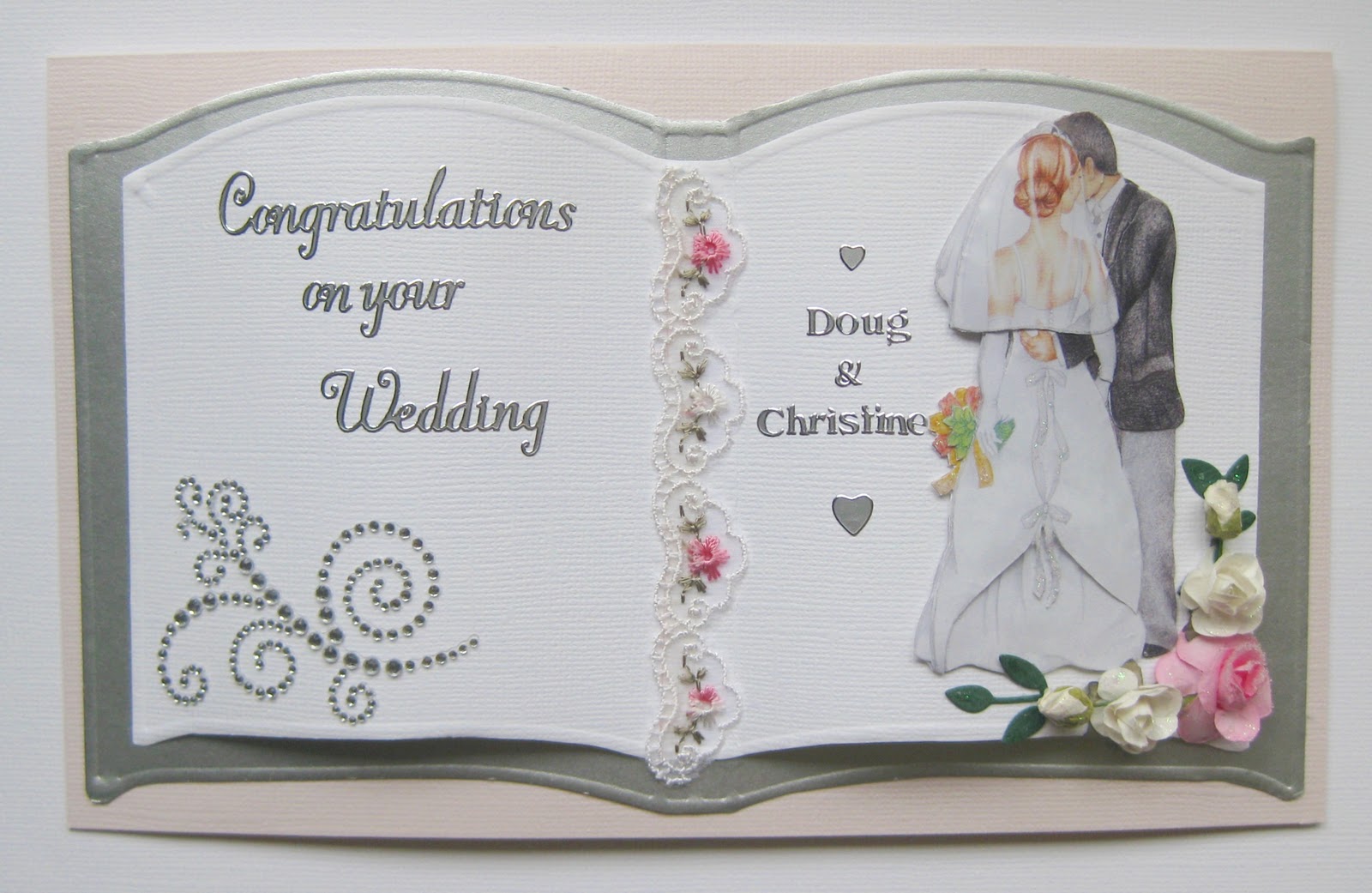 Faye's Paper Passion: Wedding Card