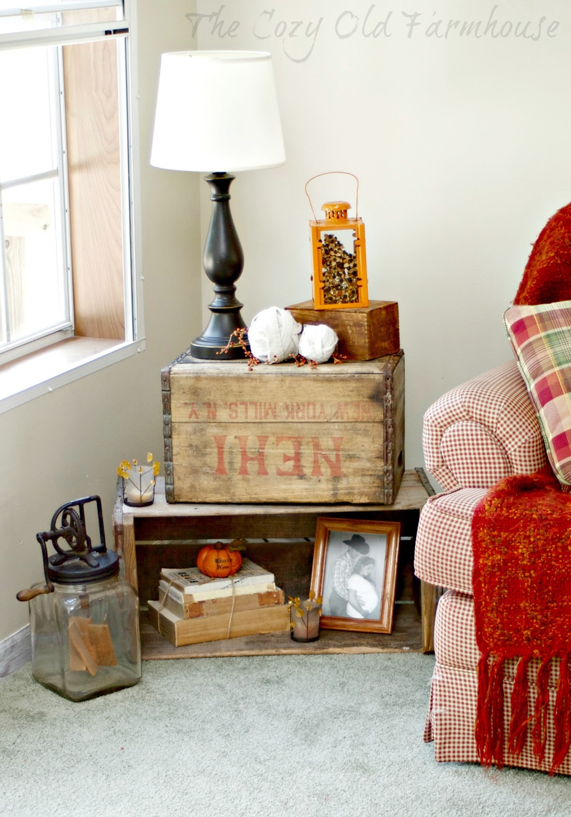 The Cozy Old "Farmhouse": Farmhouse Fall Decor