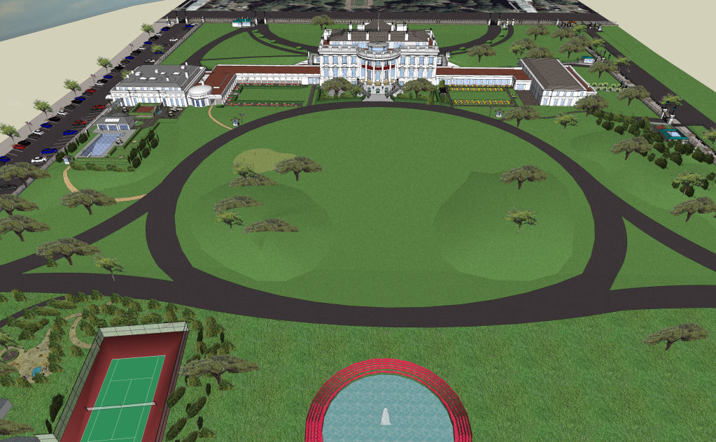 Art Now and Then: The White House