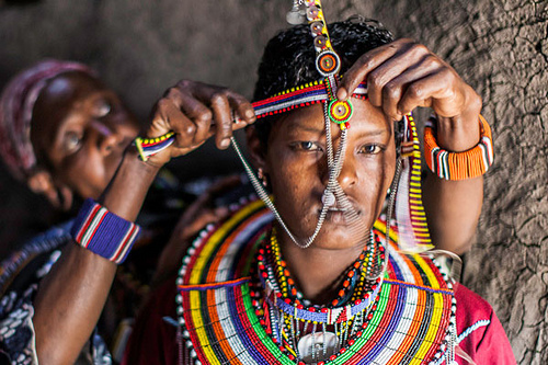 Spitting On The Bride Masai Weddings Kenya