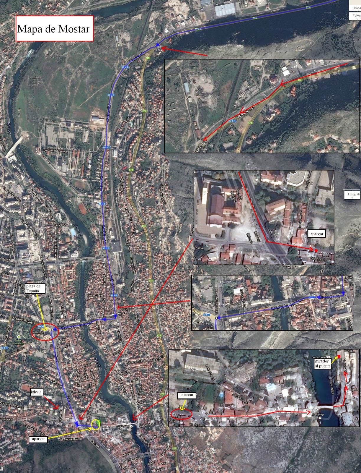 Rutas en coche por Europa: Ruta por Bosnia y Herzegovina, desde ...