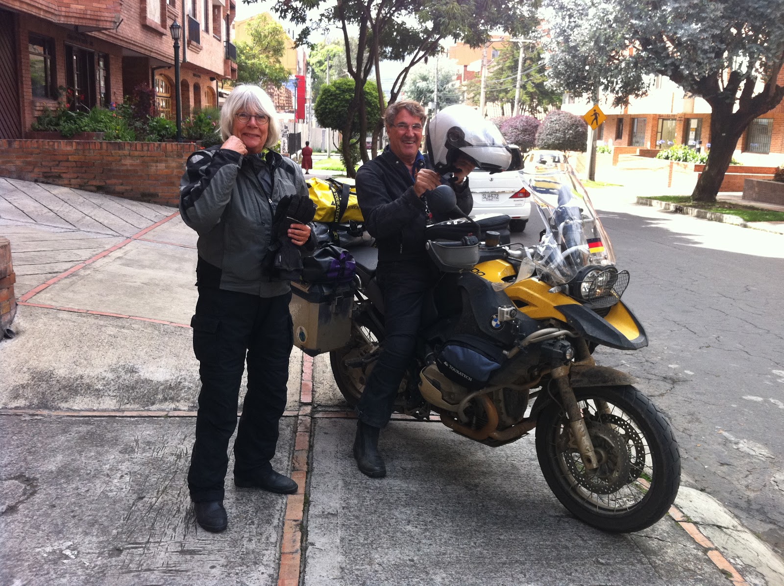 Touren mit dem Motorroller,Motorrad oder .....: Reifenspuren - Mit dem ...