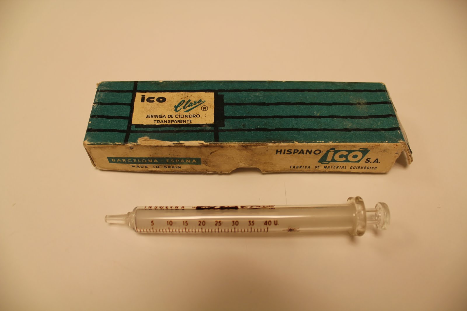 Medicina e Inyectables: Historia de La Jeringa