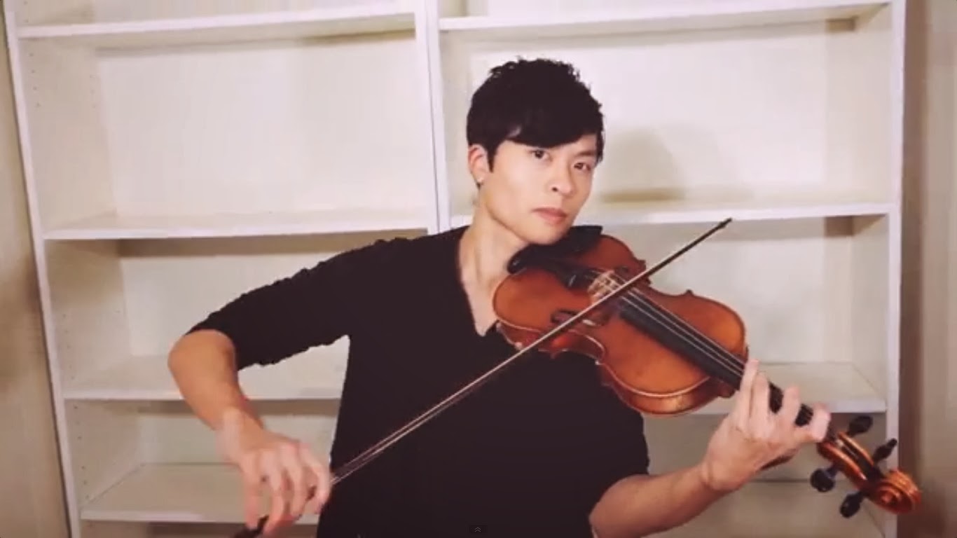 Daniel Jang brings out his Violin, Piano and Guitar to do an ...