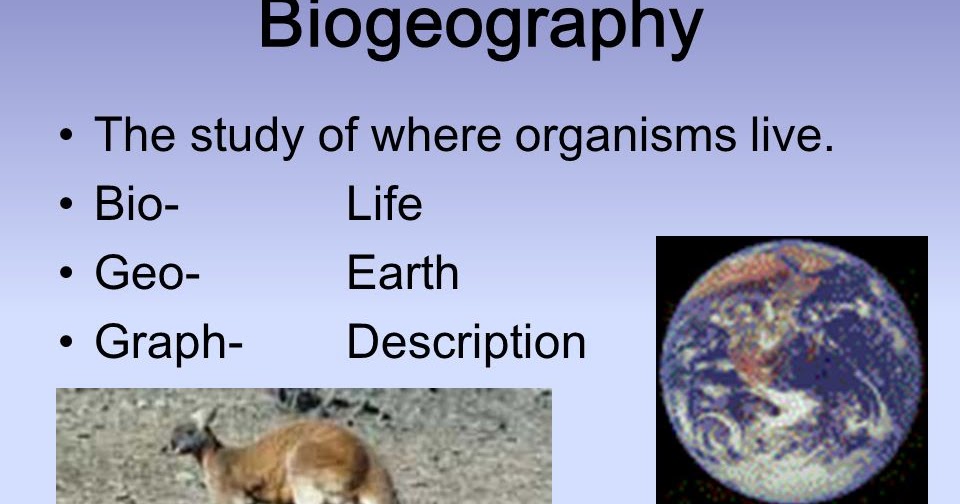 Biogeography