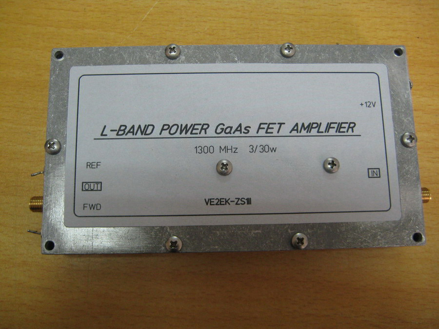 30 watts 23cm Amplifier ~ ZS1II - VE2EK Amateur Radio Website