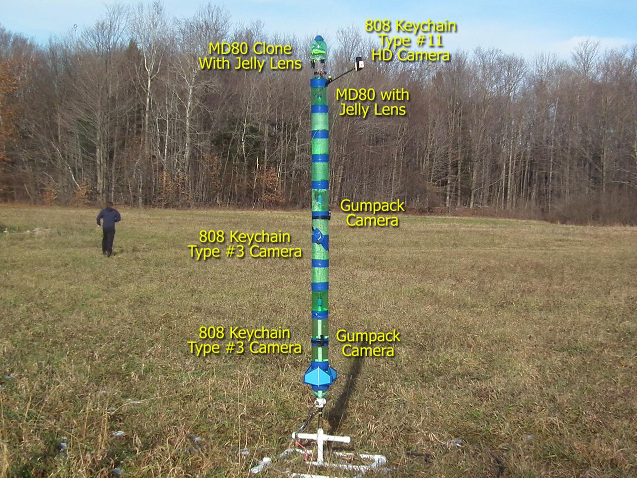 U.S. Water Rockets: Launch Report: Test Flight with 7 Onboard Cameras ...