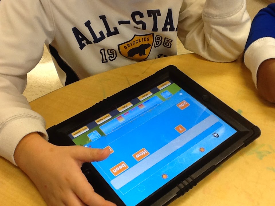 iPads In Learning: building sentences- with the Sight Words Sentence ...