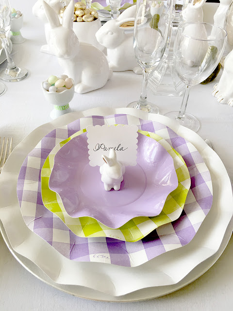 SETTING A PRETTY EASTER TABLE | BellaGrey Designs