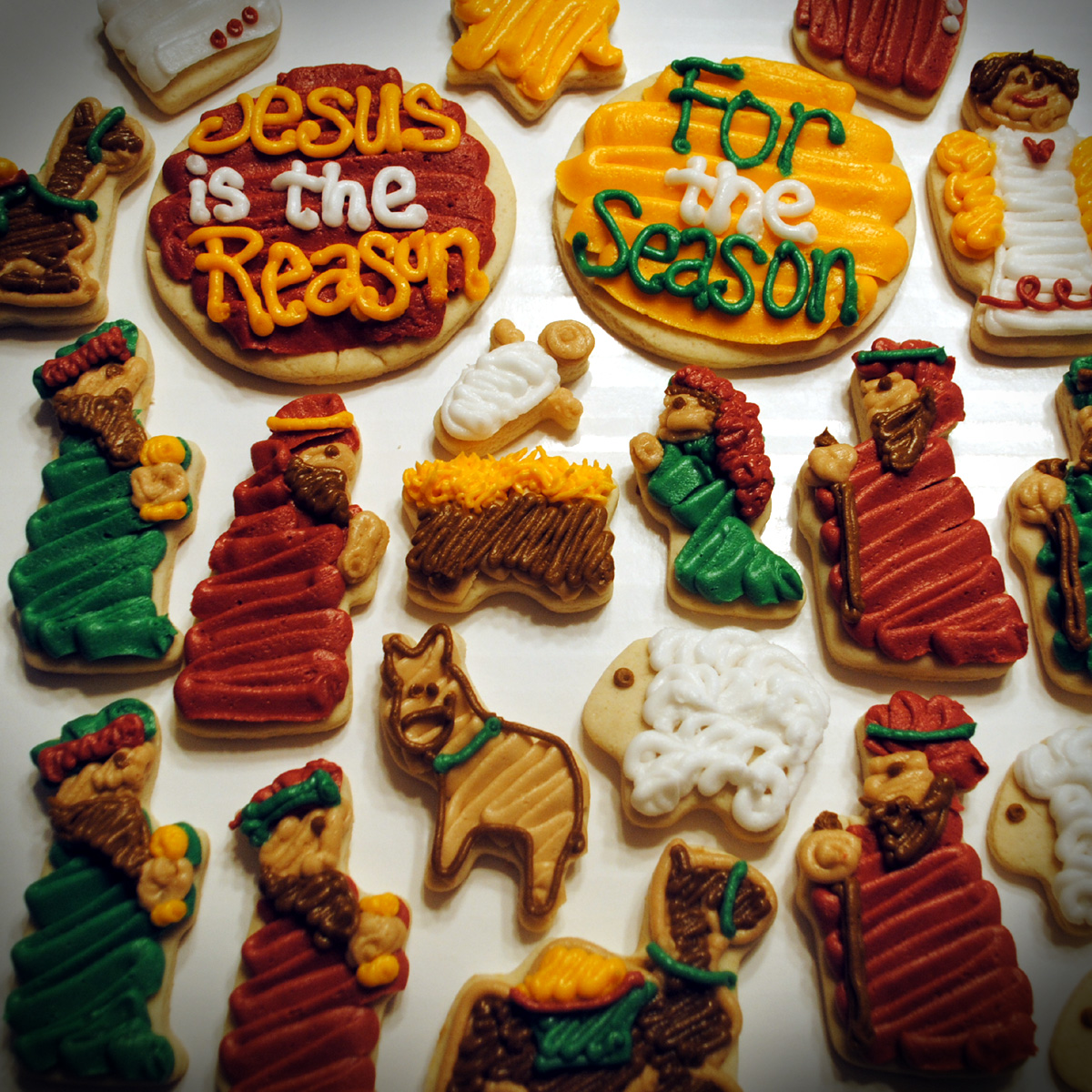 Candace's Cookie Creations: Nativity Cookies