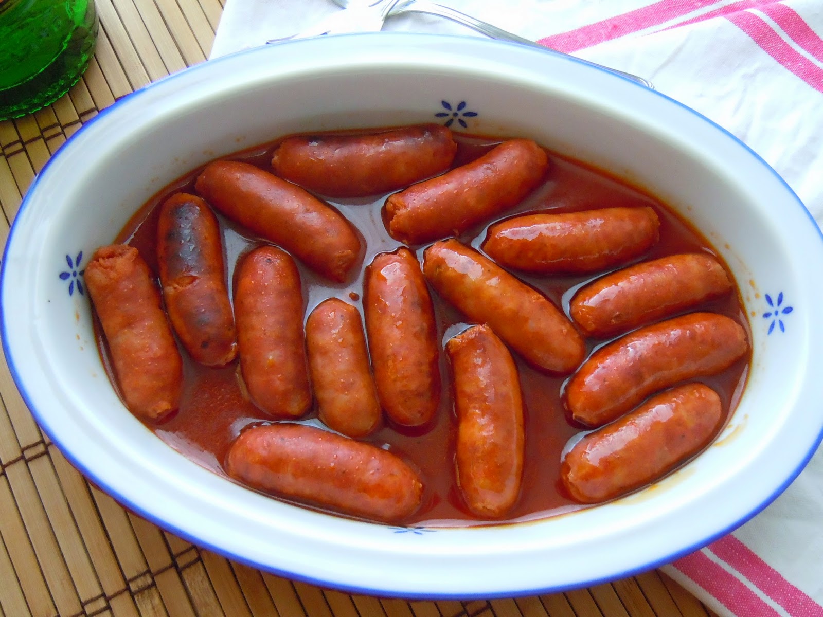 "Pal vientre, todo lo que entre": Chorizos flambeados al Whiskey
