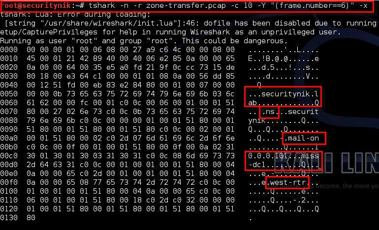 Learning by practicing: Analyzing the DNS Zone Transfer – Both ...