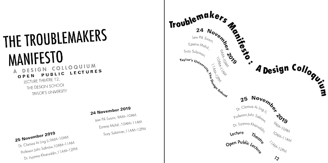 ADVANCED TYPOGRAPHY - EXERCISES